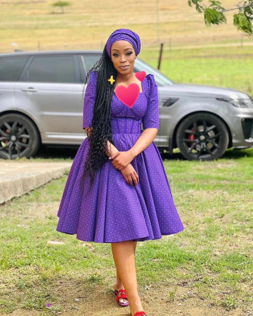 Best of Shweshwe Traditional Dresses 2024 for Makoti‏ - Hairstyles 2u